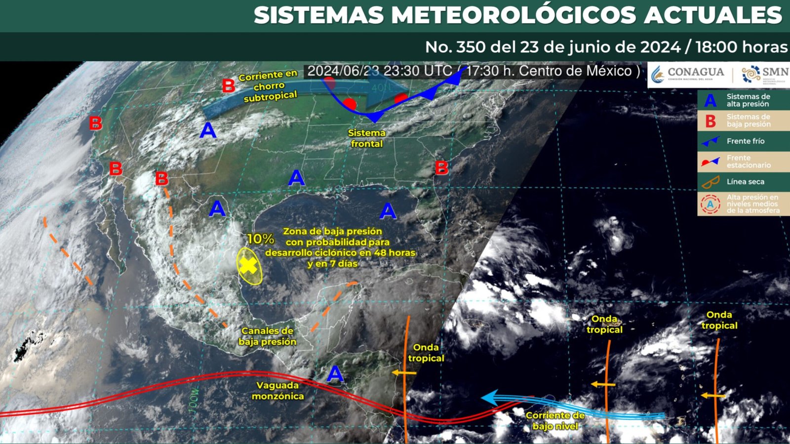 Lluvia histórica en Mérida y vienen más; tres ondas tropicales en ruta ...