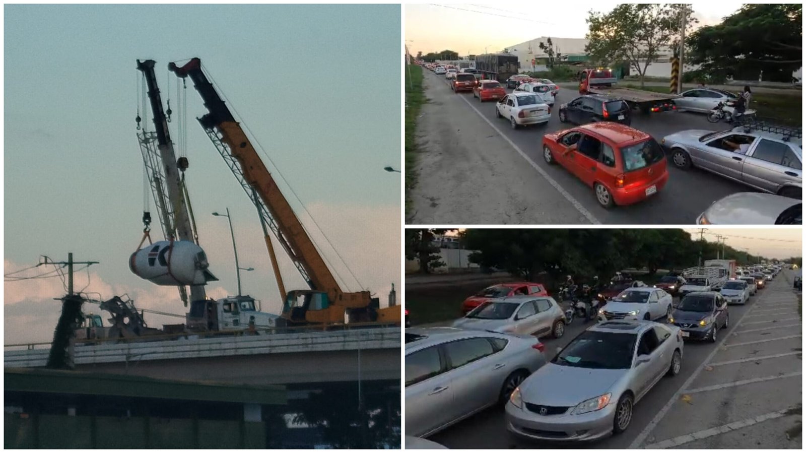 Falla en equipo de constructora desquició periférico oriente de Mérida ...